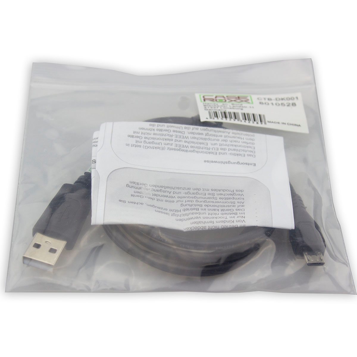 caseroxx Datenkabel für Amplicomms PowerTel M7000i USB-Kabel, Micro-USB ...