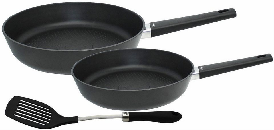 Elo Pfannen Set Bratpfannen Set Smart Wave Aluminium Set 3 Tlg Je