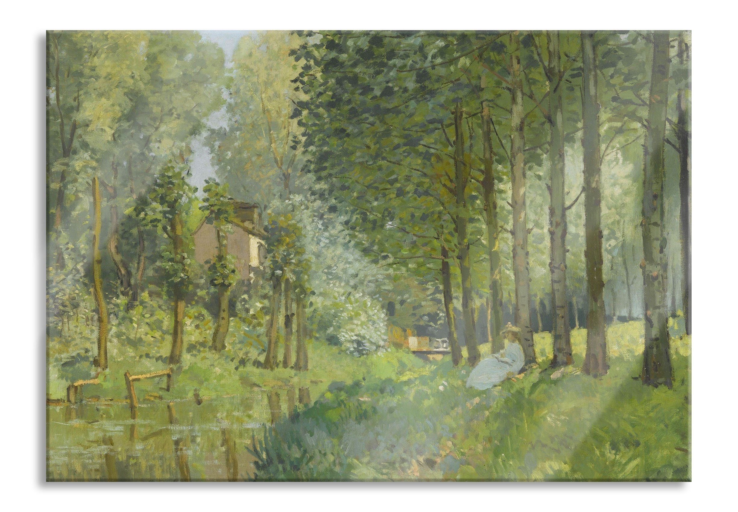 Pixxprint Glasbild Paul Cézanne Jas De Bouffan Iii Paul Cézanne