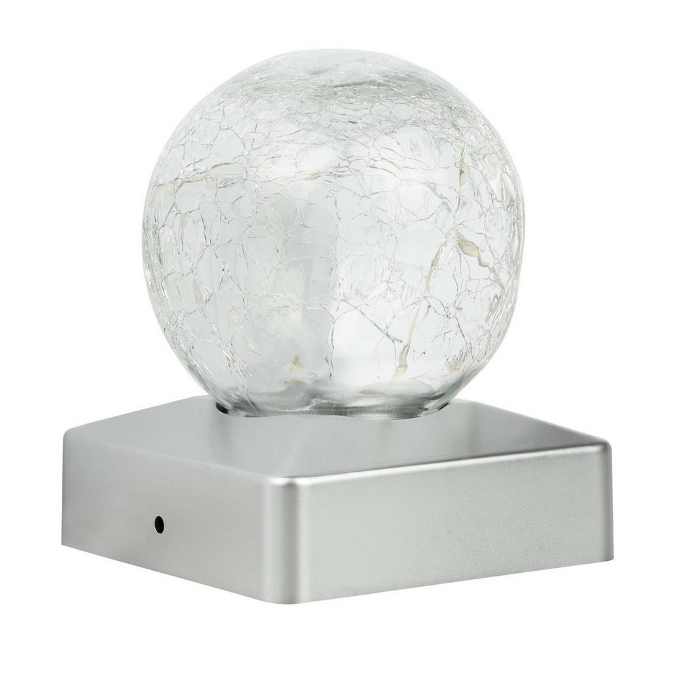 Haushalt International Led Solarleuchte Hi Led Solar Zaun Leuchte Für
