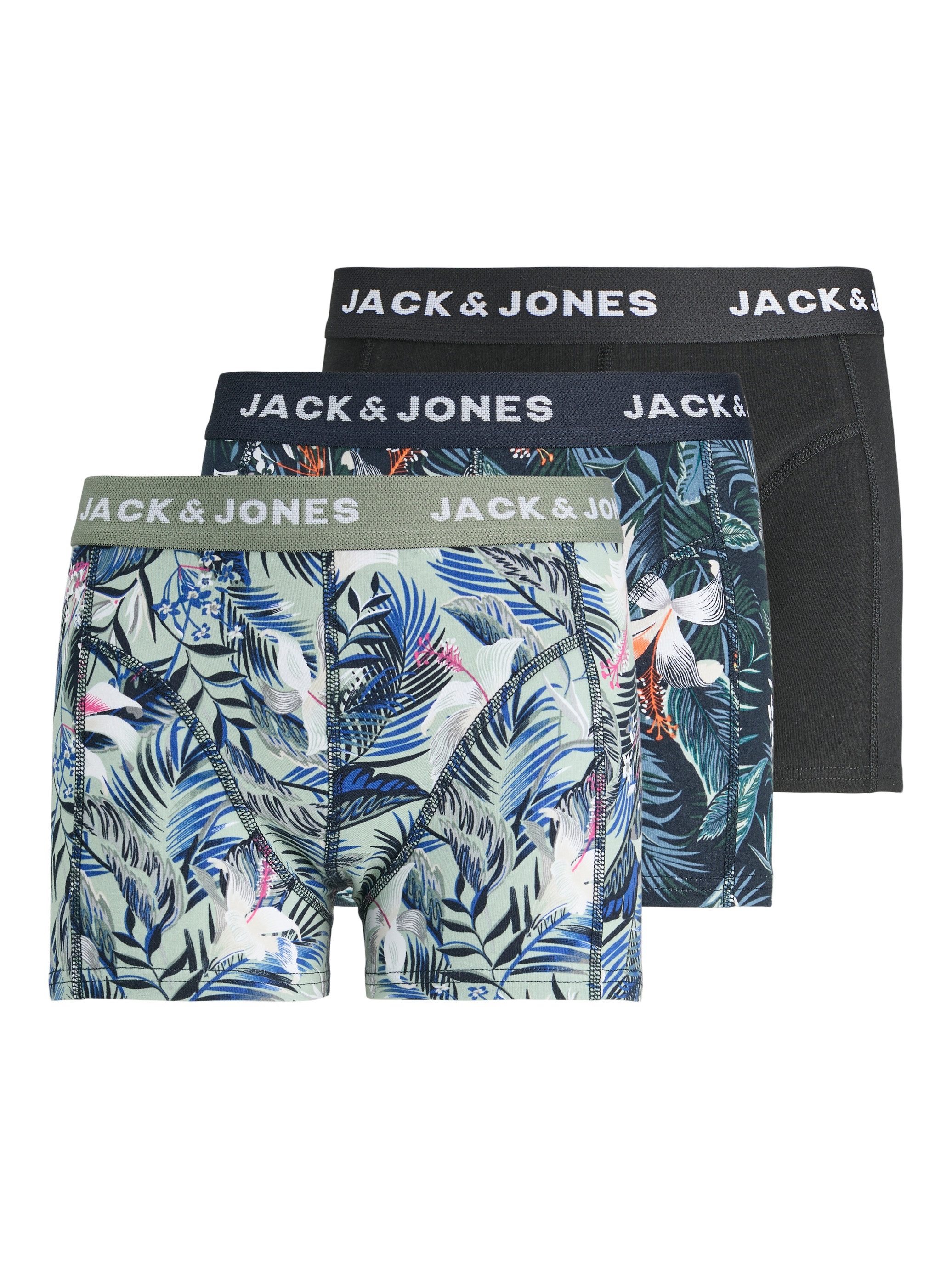Jack & Jones Junior Trunk JACBRADY FLOWER TRUNKS 3 PACK JNR SN (Packung ...