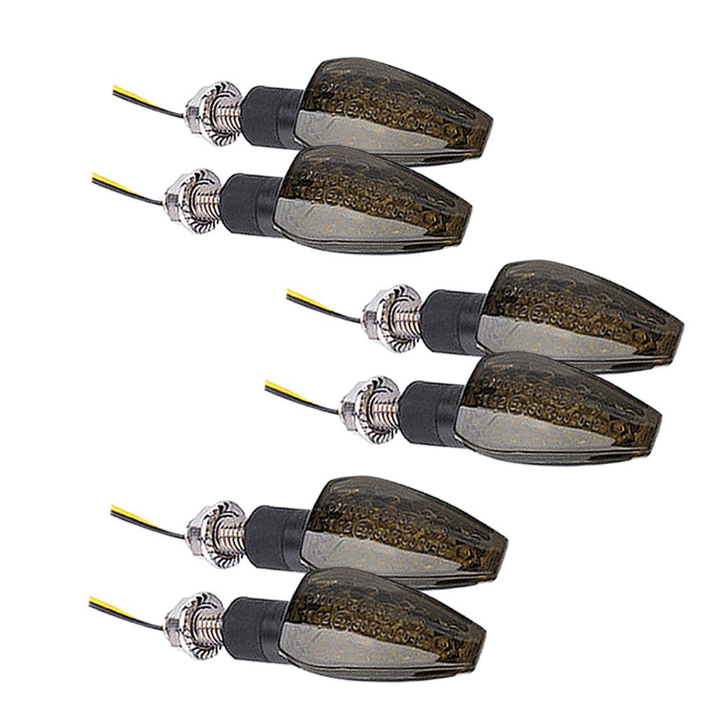 Lumitecs Blinker 3er-Set LED Blinker Motorrad RP12 E-Prüfzeichen 2 ...