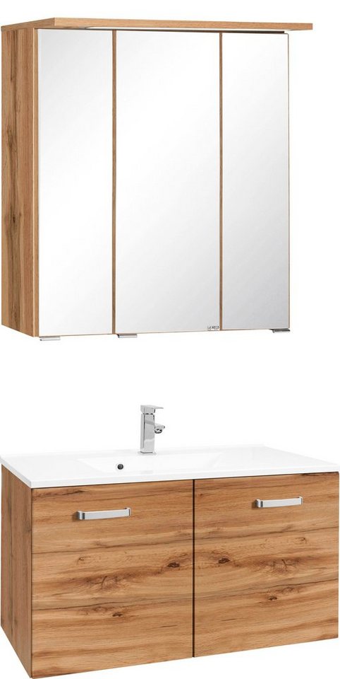 Welltime Badmöbel Set Ravenna 2 St Breite 60 Cm Badblock