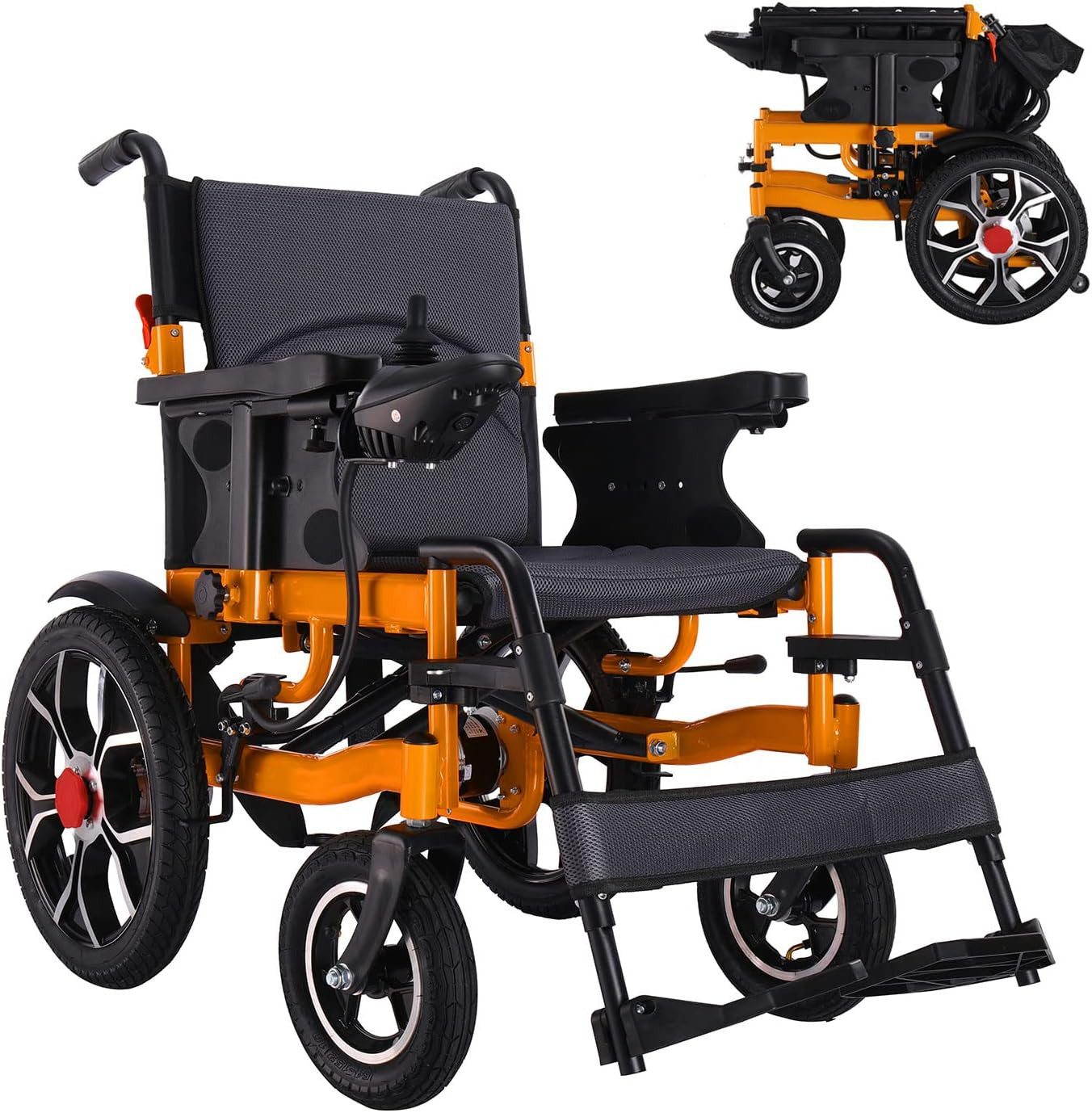 Dotmall Elektrischer Rollator Wisging Faltbar Elektrischer Rollstuhl