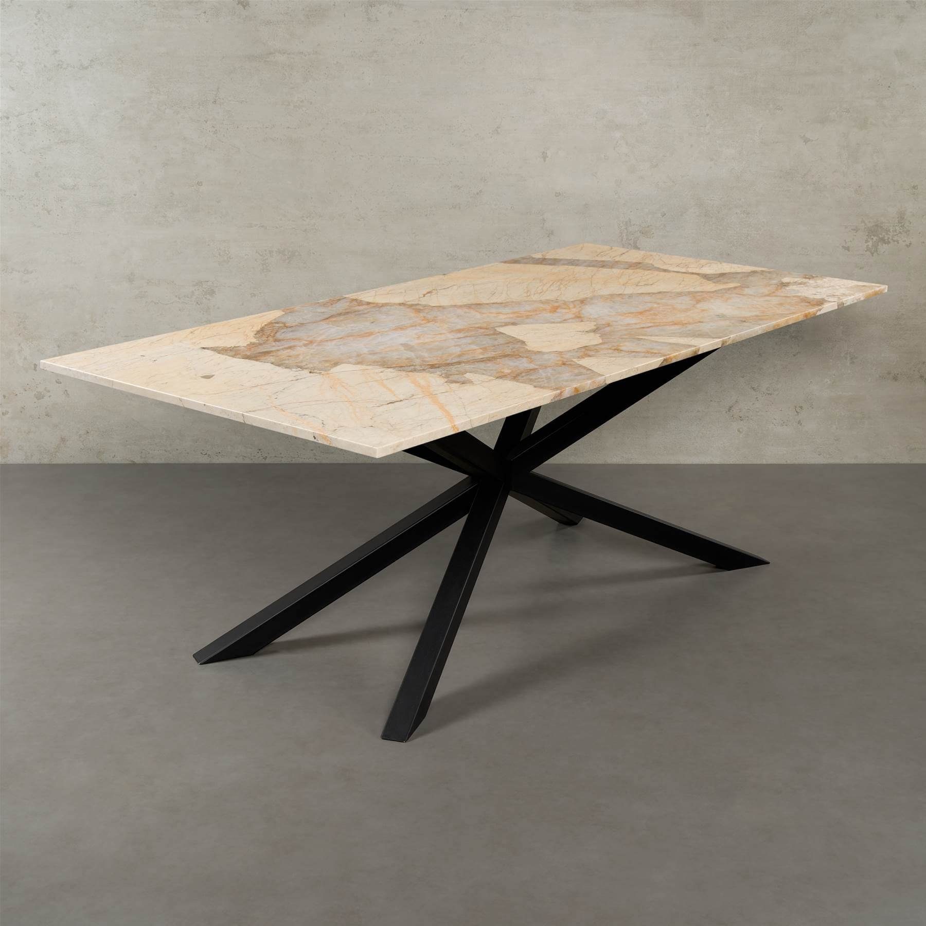 MAGNA Atelier Esstisch SPIDER mit Marmor Tischplatte, Dining Table ...