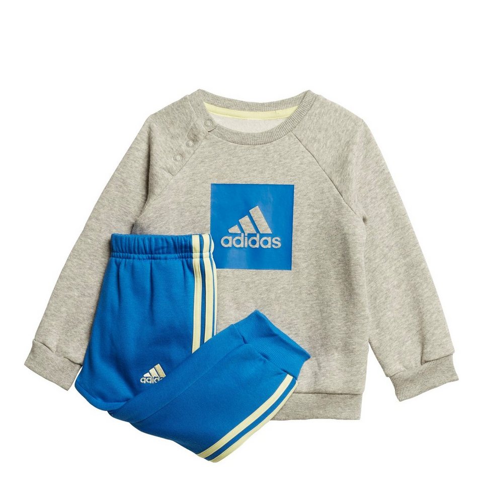 Adidas Performance Trainingsanzug 3 Streifen Fleece Jogginganzug