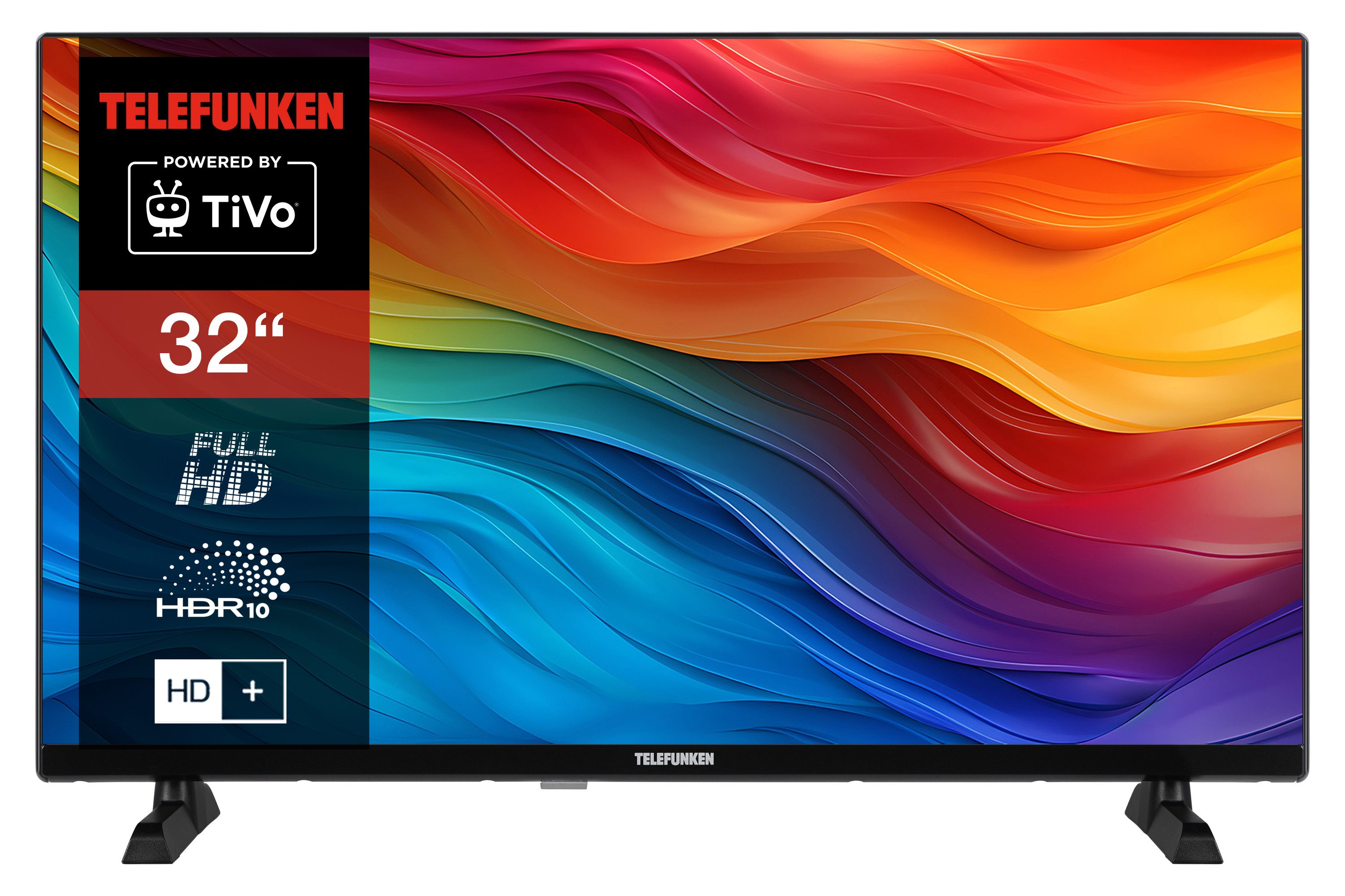 Telefunken XF32TO750S LCD-LED Fernseher (80 cm/32 Zoll, Full HD, Smart TV powered by TiVo, Smart ...