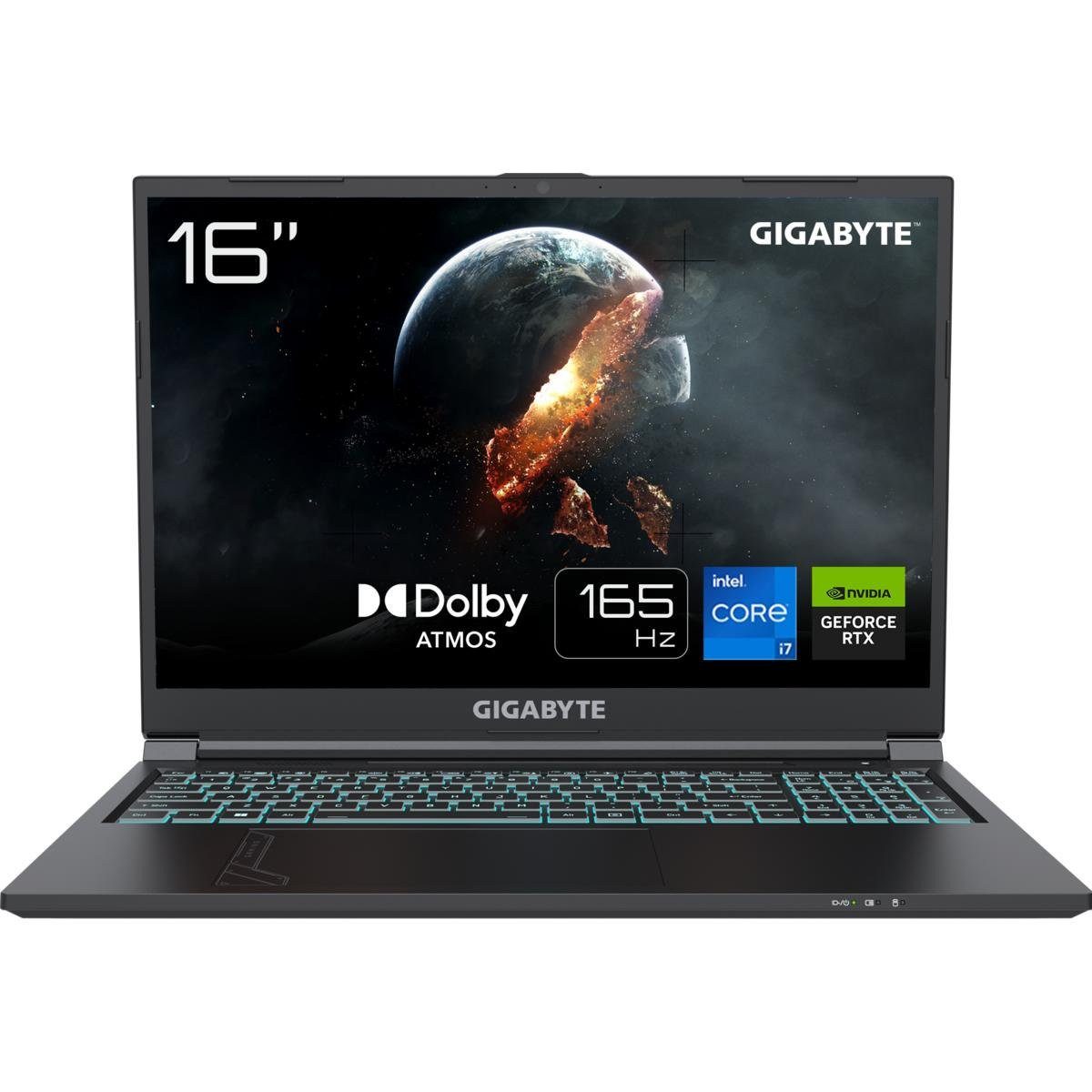 Gigabyte G6 MF-H2DE854KH Gaming-Notebook (40.64 cm/16 Zoll, Intel Core i7 13620H, RTX 4050, 3000 ...