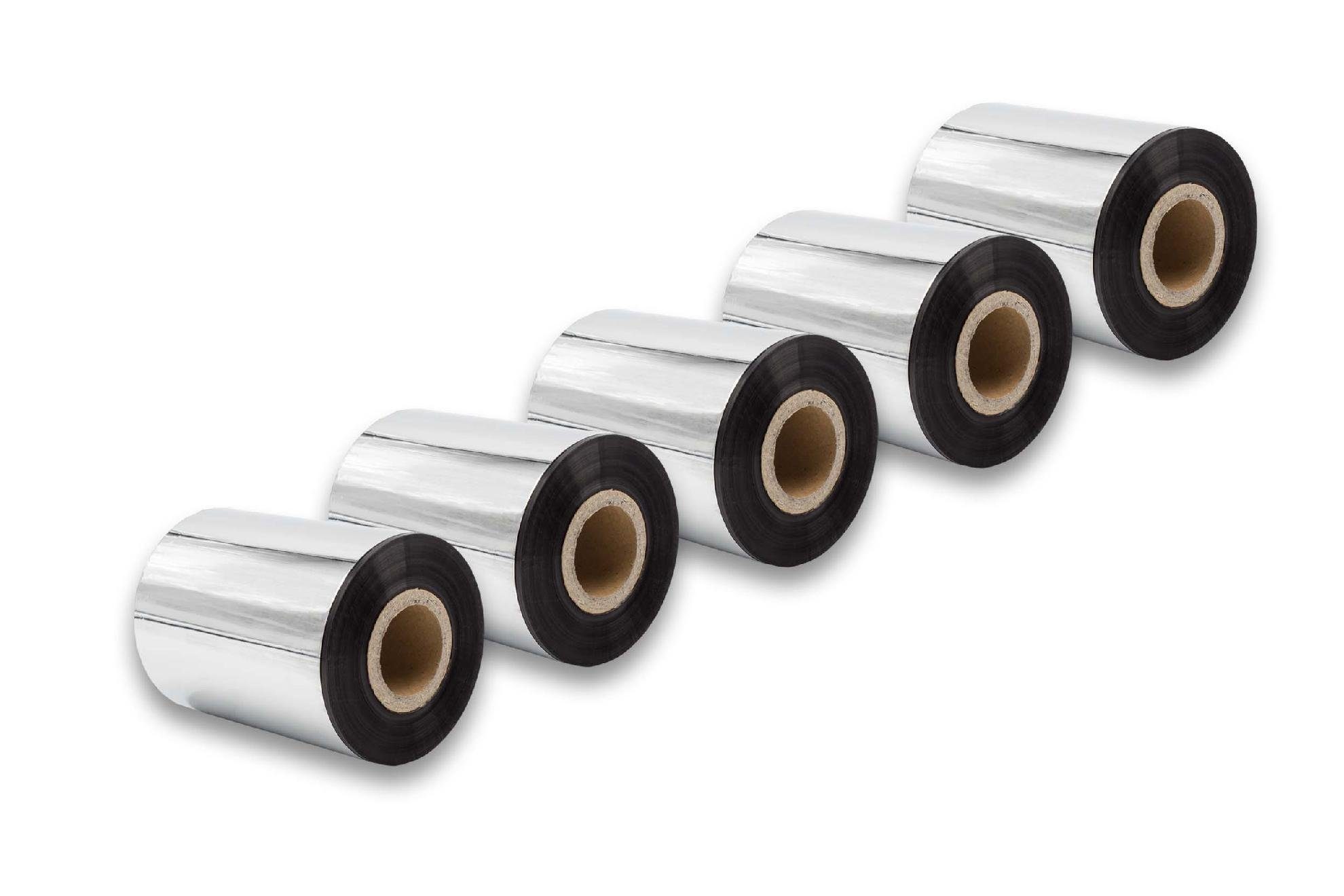 vhbw Fax Thermotransfer-Rolle Thermo-Rolle passend für TSC TTP-247, TTP-246M Plus, TTP-268M Drucker