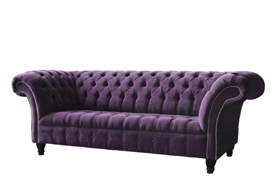 Jvmoebel Chesterfield Sofa Chesterfield Design Luxus Polster Sofa Couch