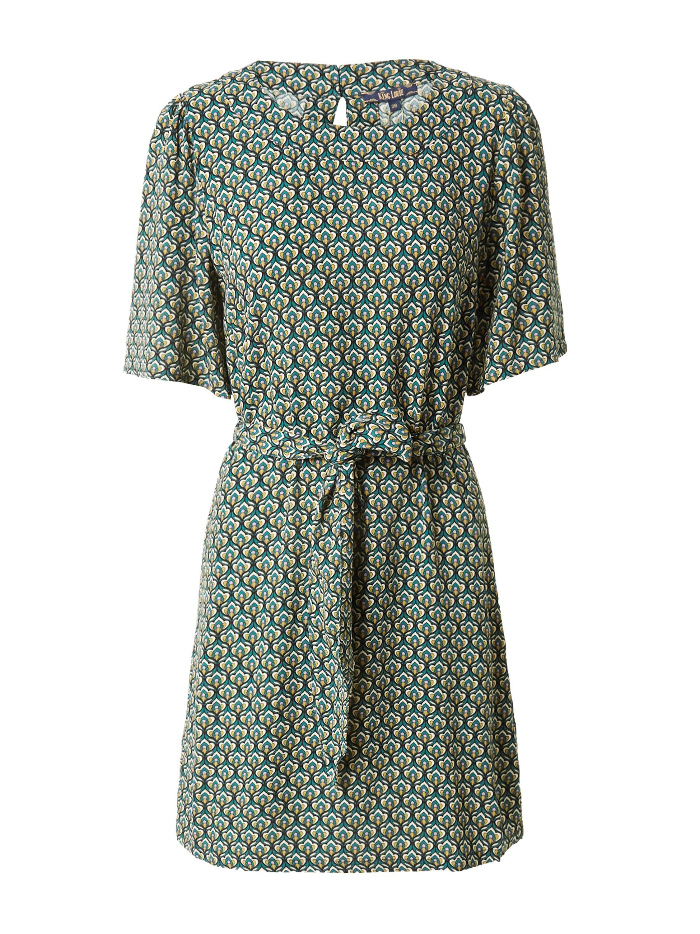 King Louie Minikleid Mila 1 Tlg Drapiertgerafft Cut Outs