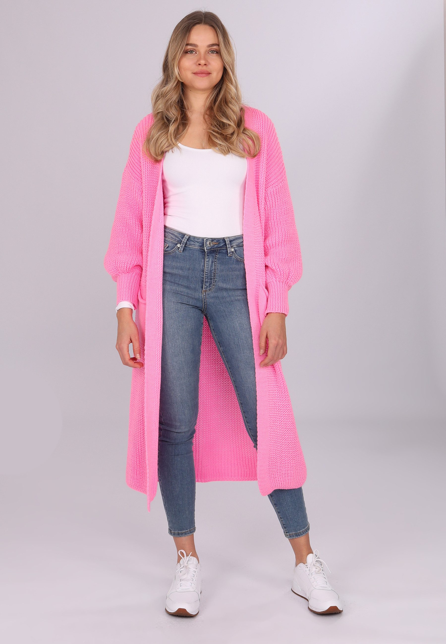 Yc Fashion And Style Longstrickjacke Basic Strickjacke Cardigan