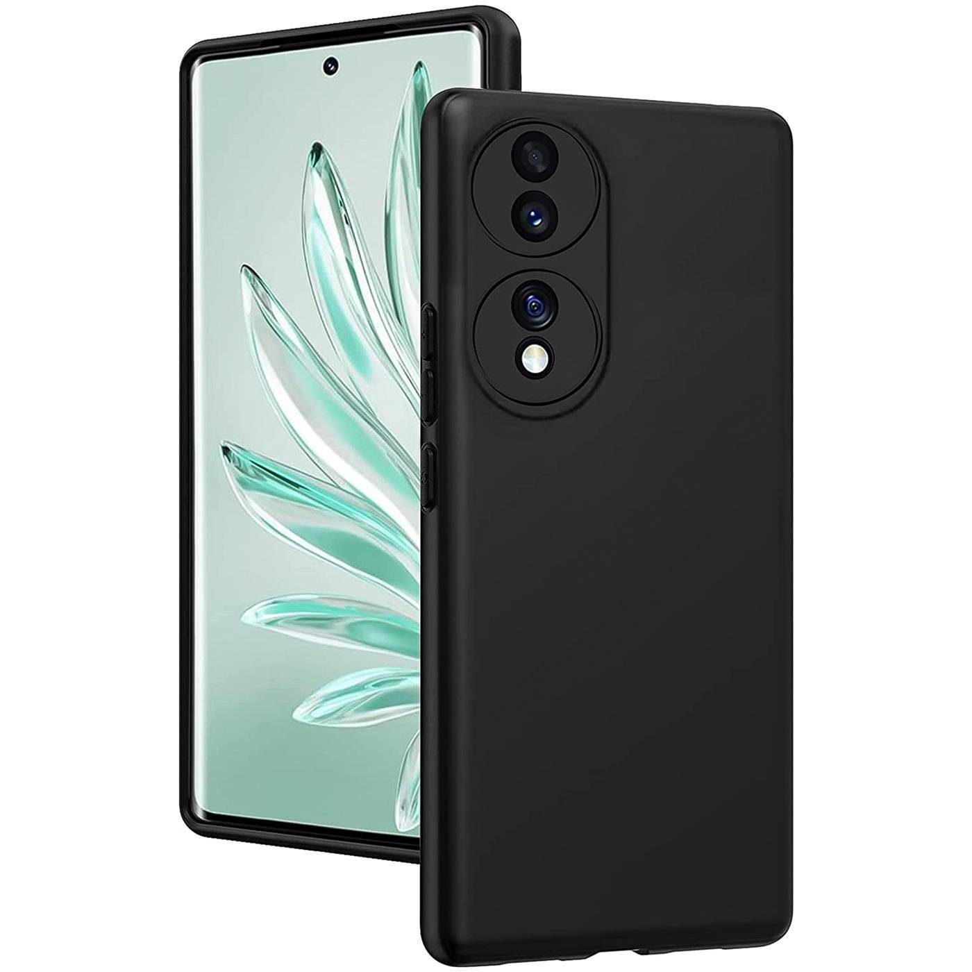 Coolgadget Handyhülle Black Series Handy Hülle Für Honor 70 667 Zoll