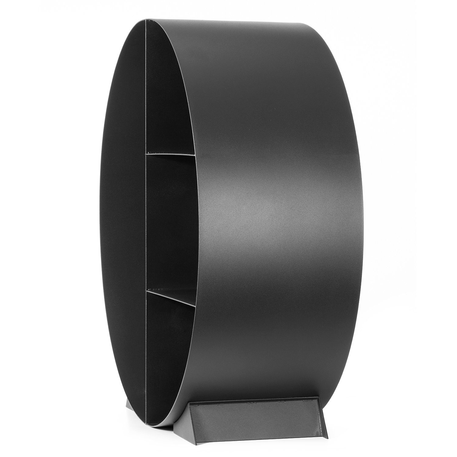 Moritz Kaminholzregal Rund 4 Fächer, Holzlager Brennholzregal ...