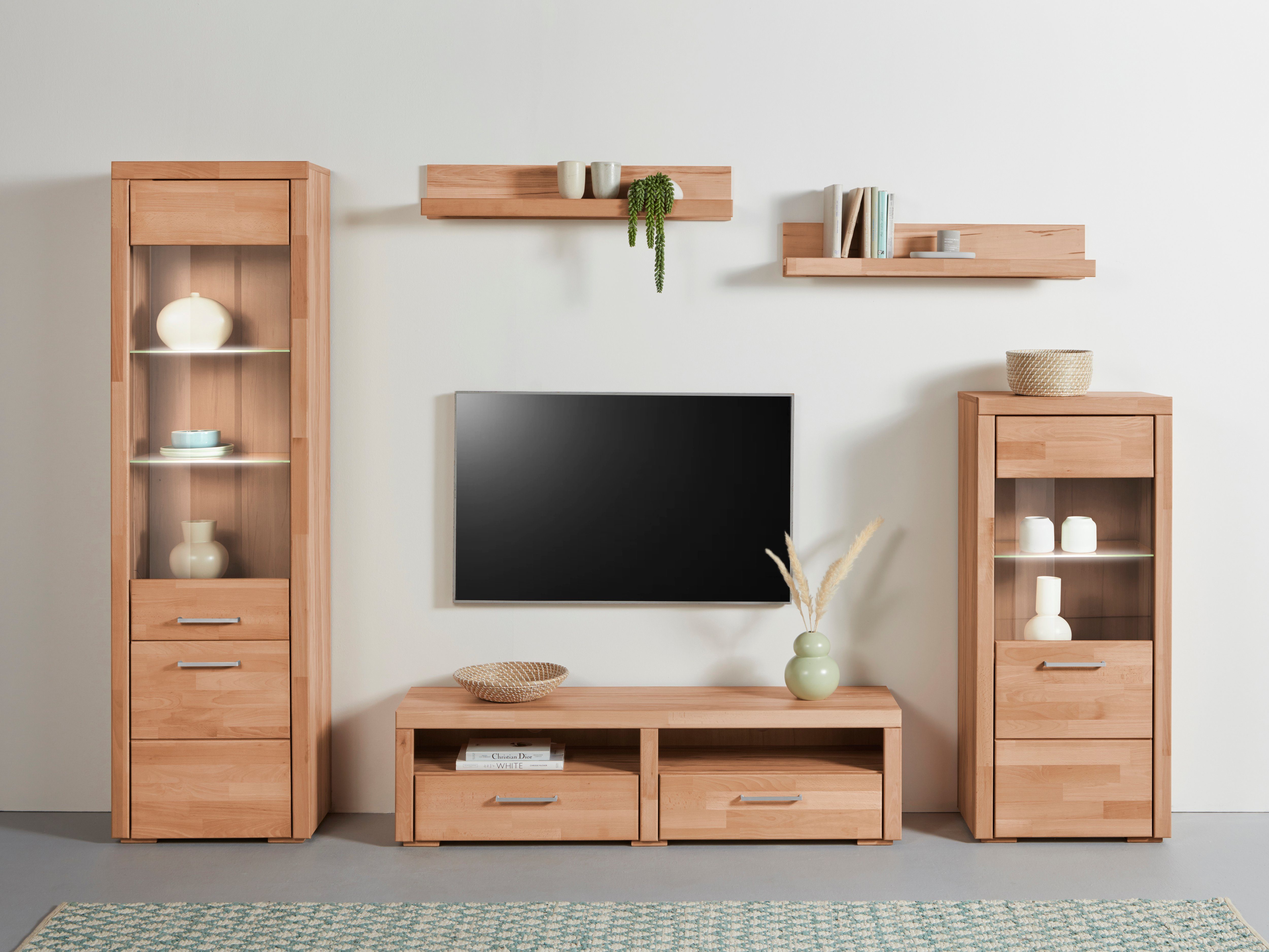 Moderne massive Holz Wohnwände online kaufen | OTTO