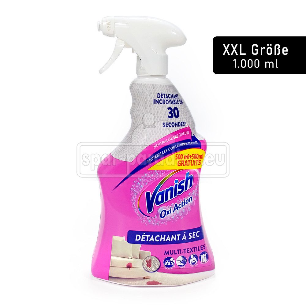 VANISH Vanish Oxi Action Multi Textil Fleckenentferner Spray, 1.000 ml ...