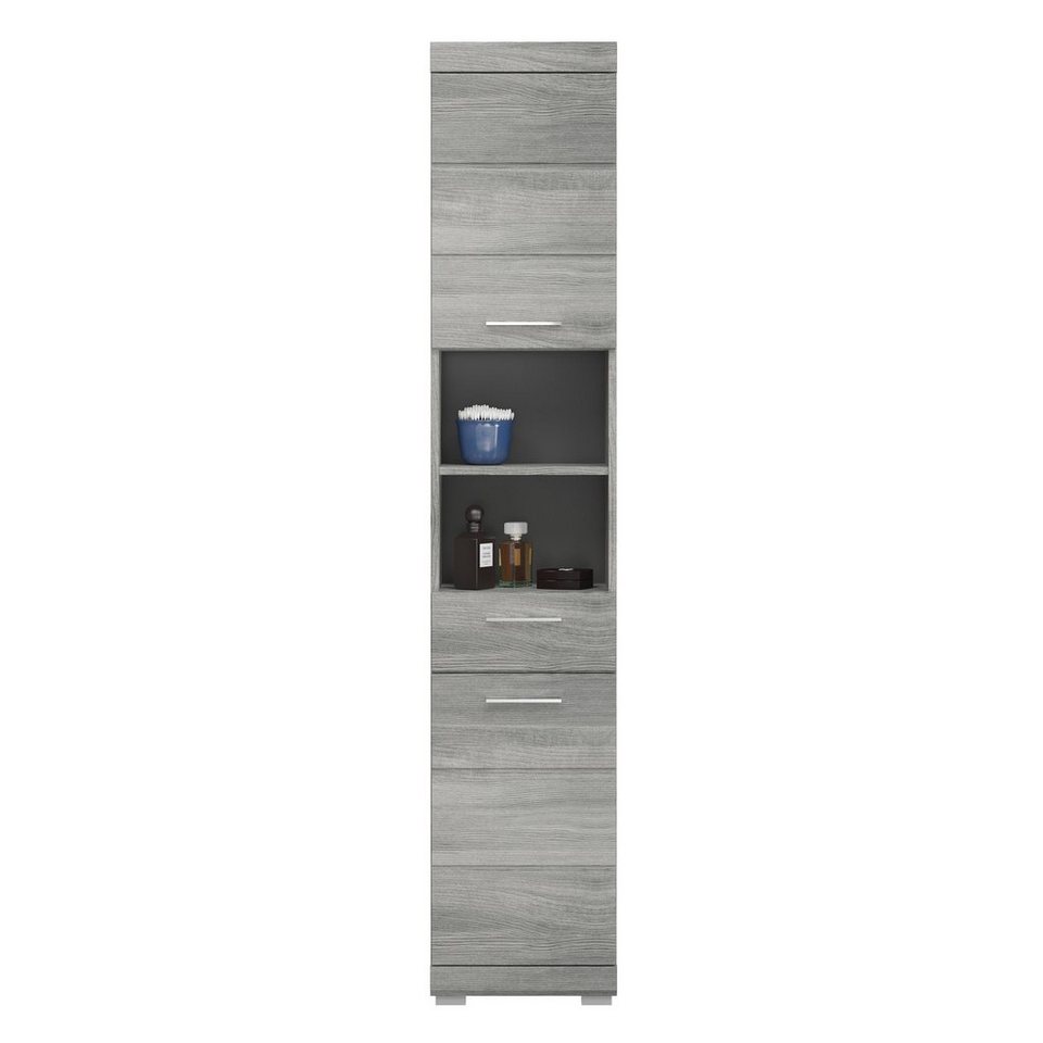 Newroom Hochschrank Celestia Hochschrank Rauchsilber Nb Rauchsilber Nb