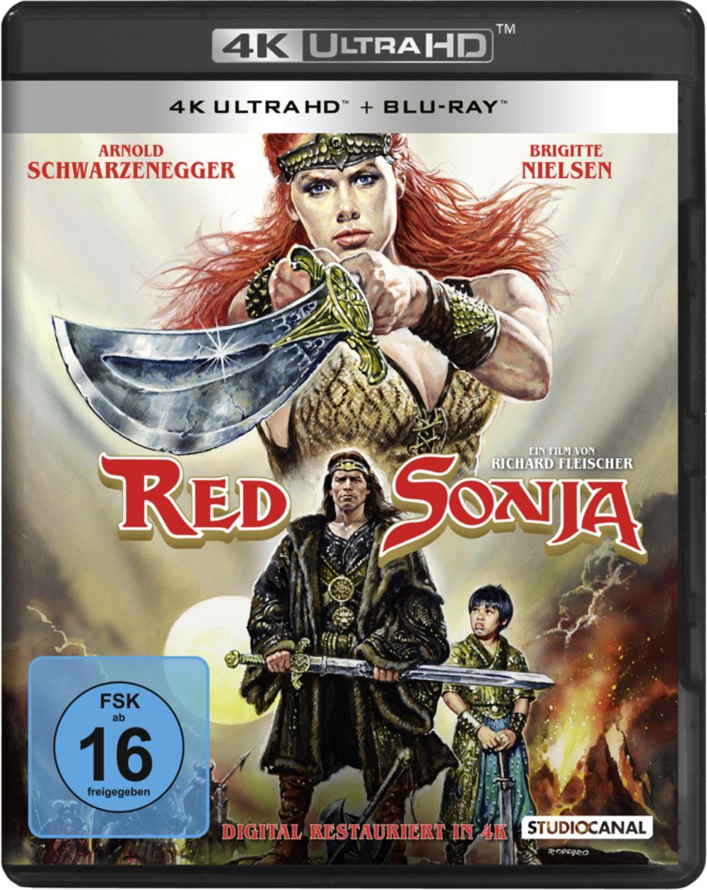 PLAION Blu-ray Red Sonja 4K, 1 UHD-Blu-ray + 1 Blu-ray (Special Edition)