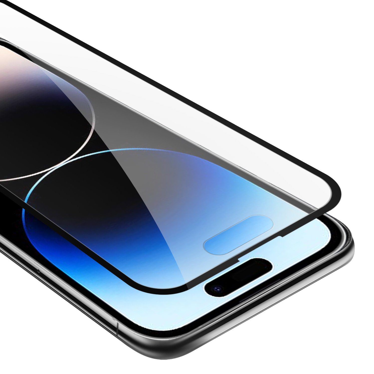 Cadorabo Schutzfolie Fullc Tempered Apple Iphone 14 Pro Max