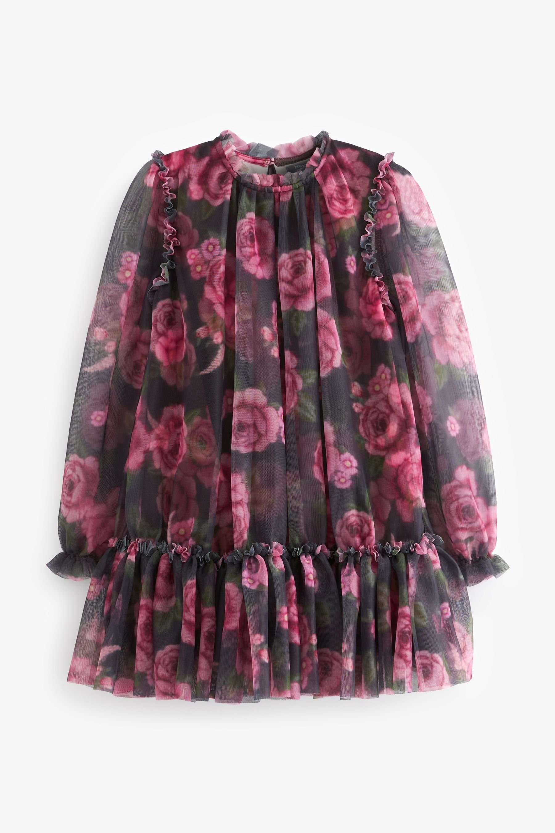 Next Tüllkleid Gestuftes Tüllkleid Aus Mesh 1 Tlg