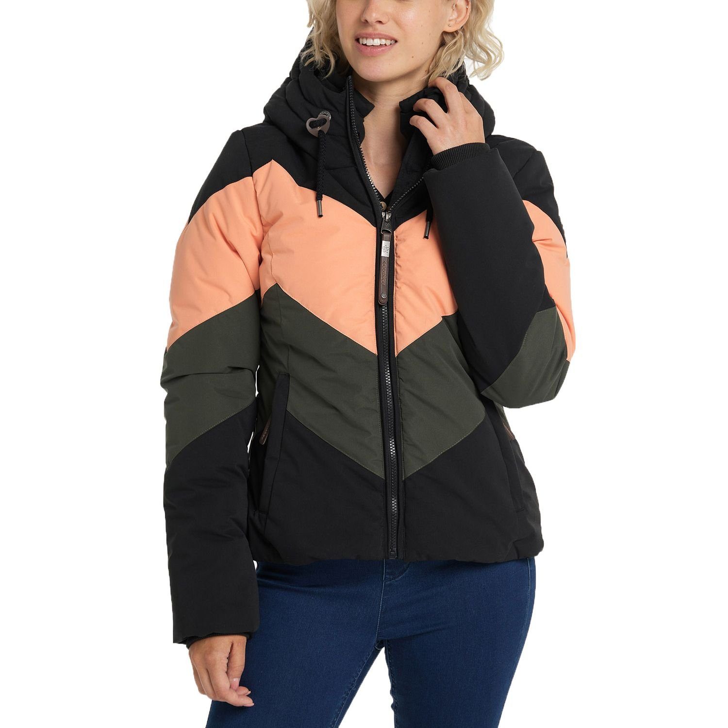 Ragwear Winterjacke Novva Block