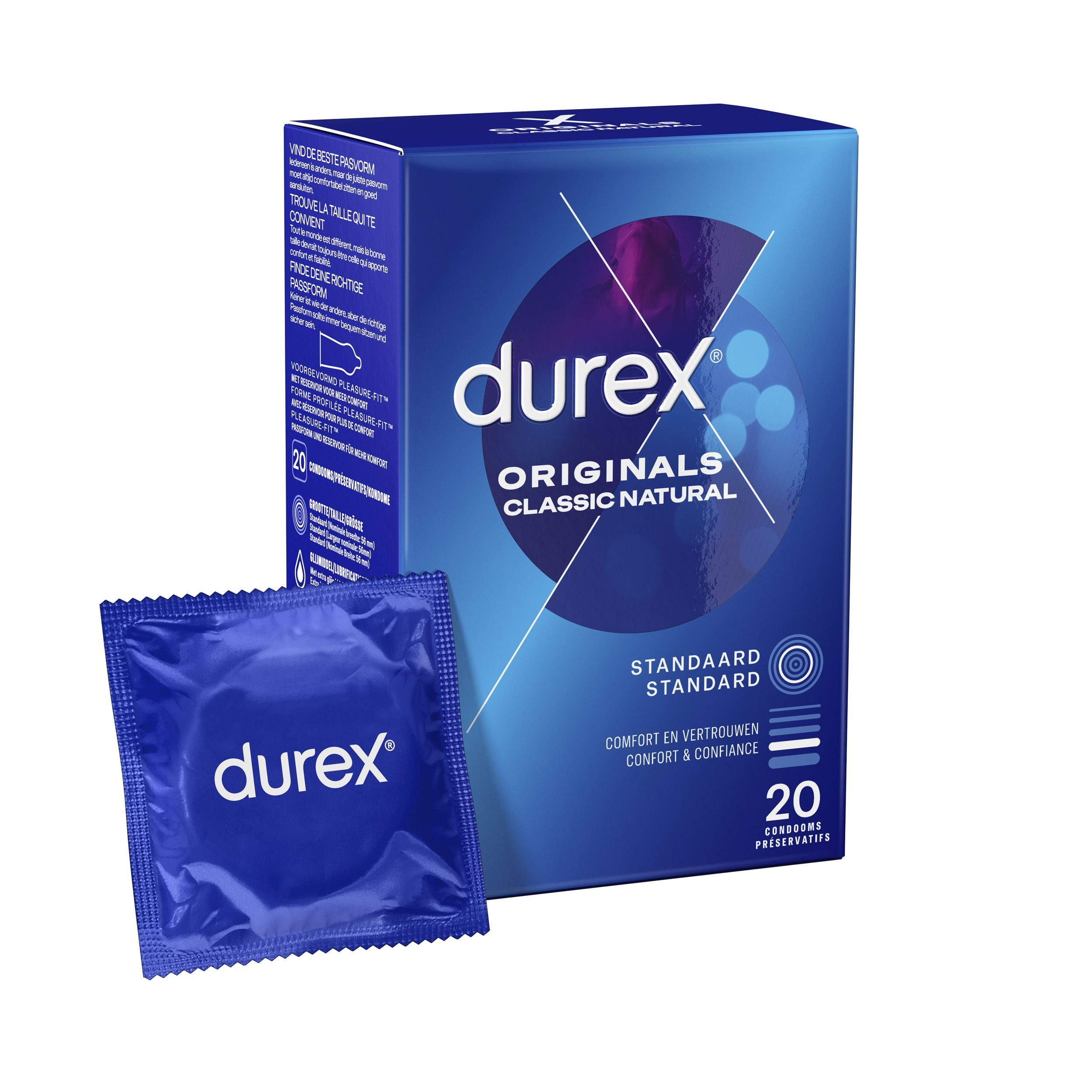 durex Kondome Kondome Classic Natural - 20 Stück - Durex