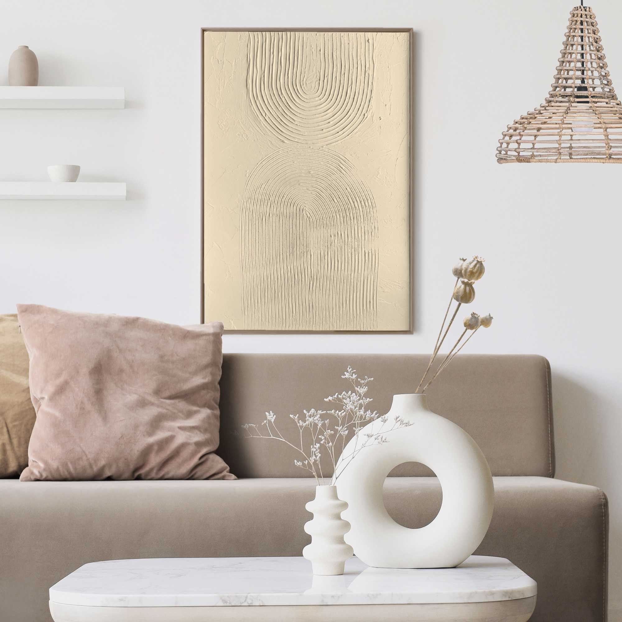 Reinders! Wandbild Bows, Handgefertigter skandinavischer Minimalismus