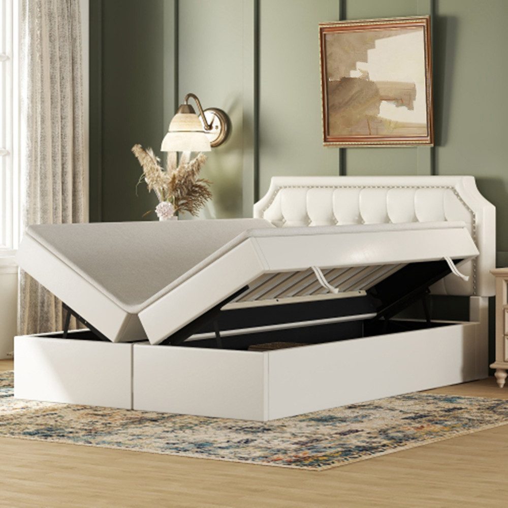 Xdeer Polsterbett Polsterbett Doppelbett Mit Lattenrost Aus
