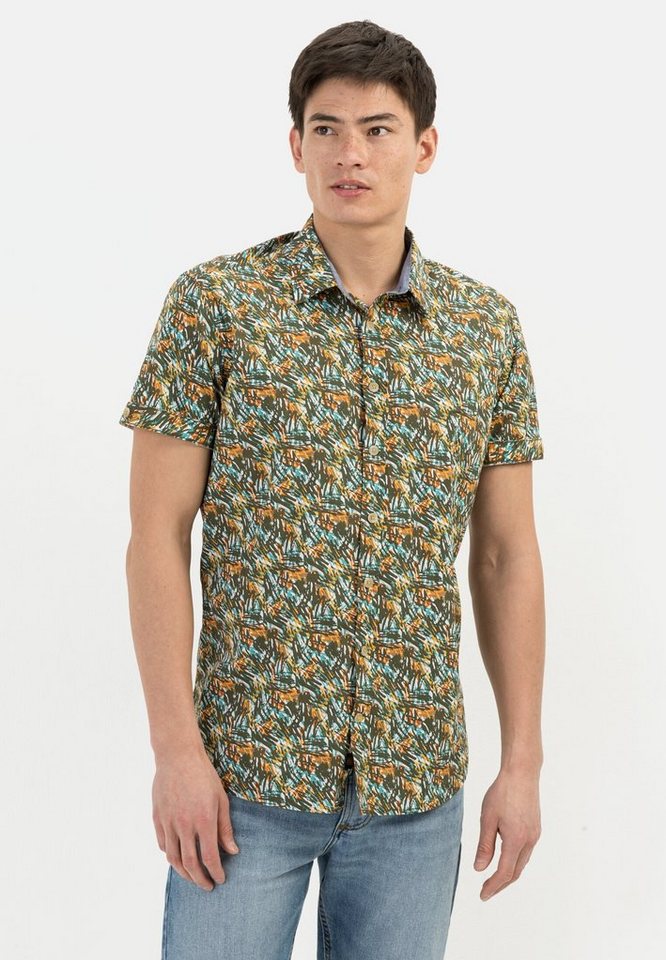 Camel Active Businesshemd Camel Active Herren Kurzarmhemd