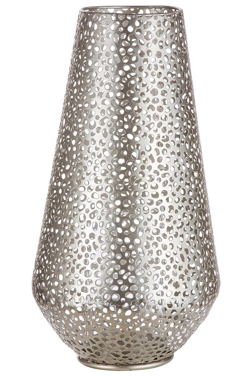 Gilde Kerzenständer Gilde Windlicht Chico Champagner H 46cm X D 25cm
