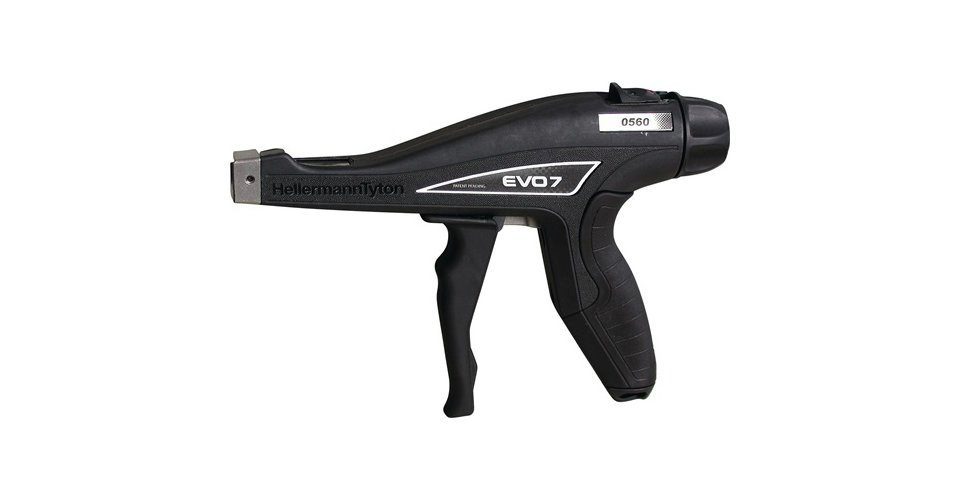 HellermannTyton Kabelbinder HELLERMANNTYTON 110-77001 Kabelbinderzange EVO7i Länge 191 mm Arbeits