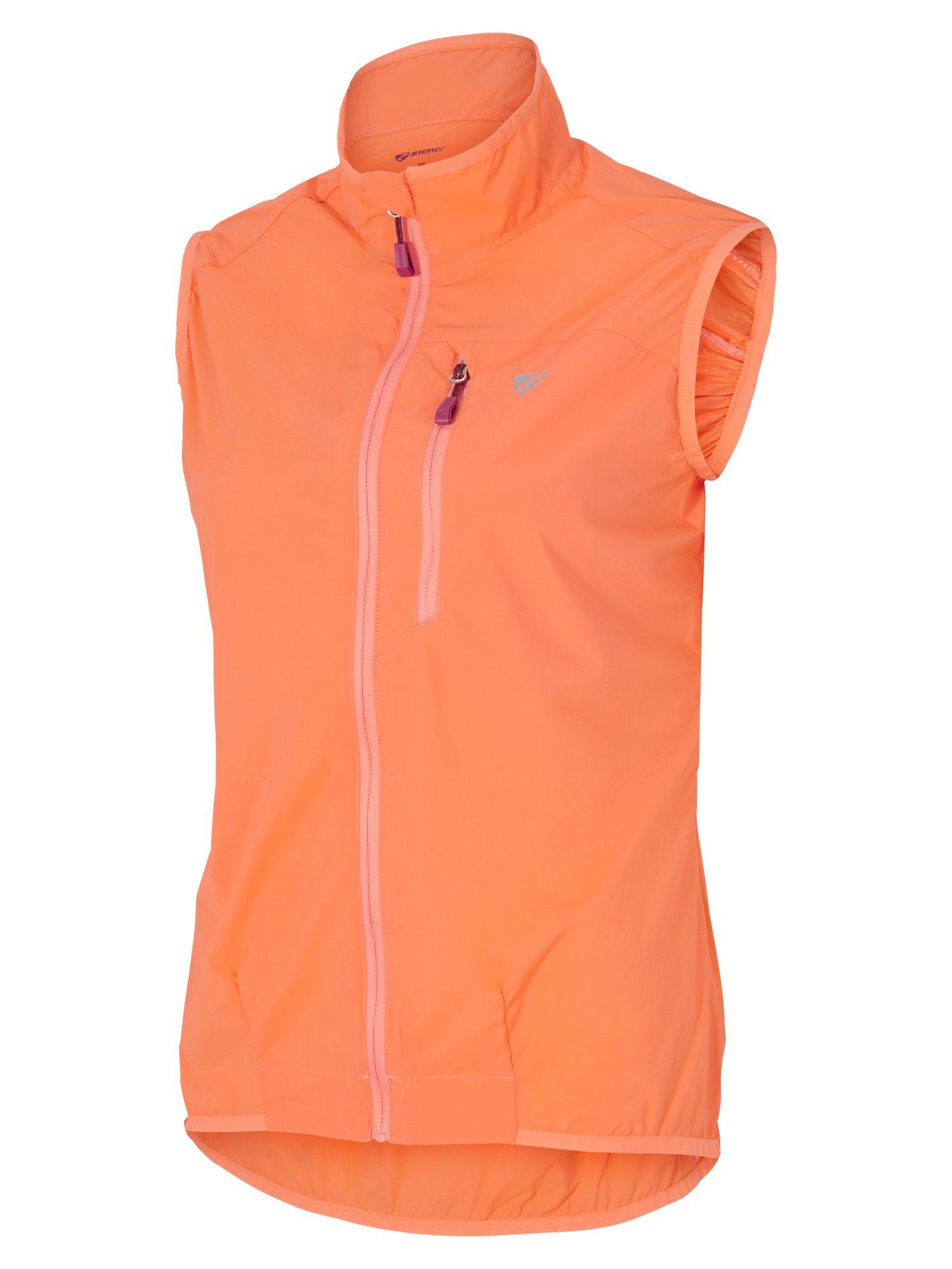 Ziener Funktionsweste Nortrun Funktionelle Windweste Für Damen Mit