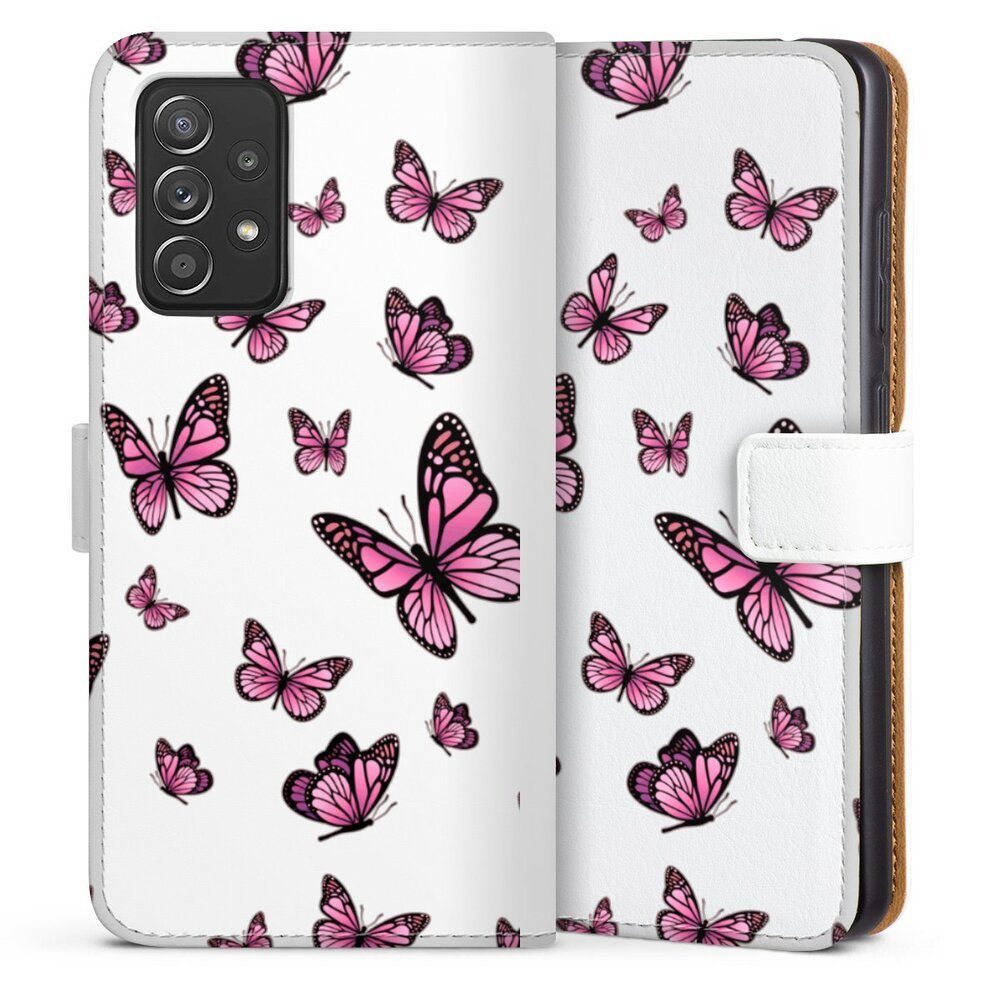 Deindesign Handyhülle Schmetterlinge Pink Samsung Galaxy A52 5g