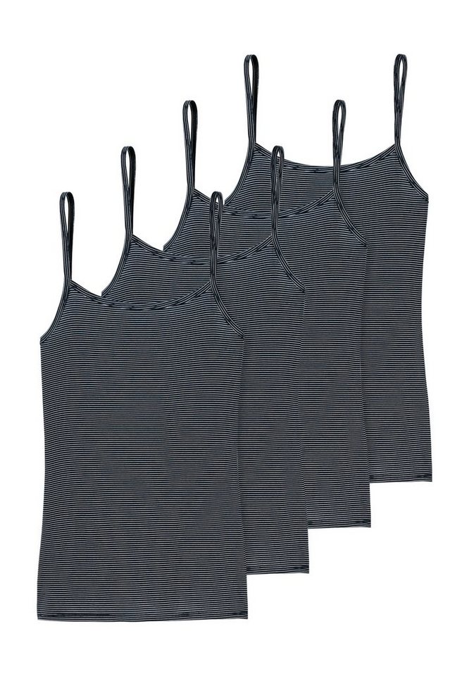 Schiesser Unterhemd 4er Pack Modal Essentials Spar Set 4 St