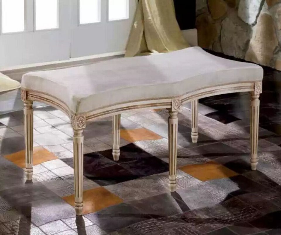 Jvmoebel Bank Bank Wohnzimmer Sitzbank Klassischer Sitzmöbel Stoff