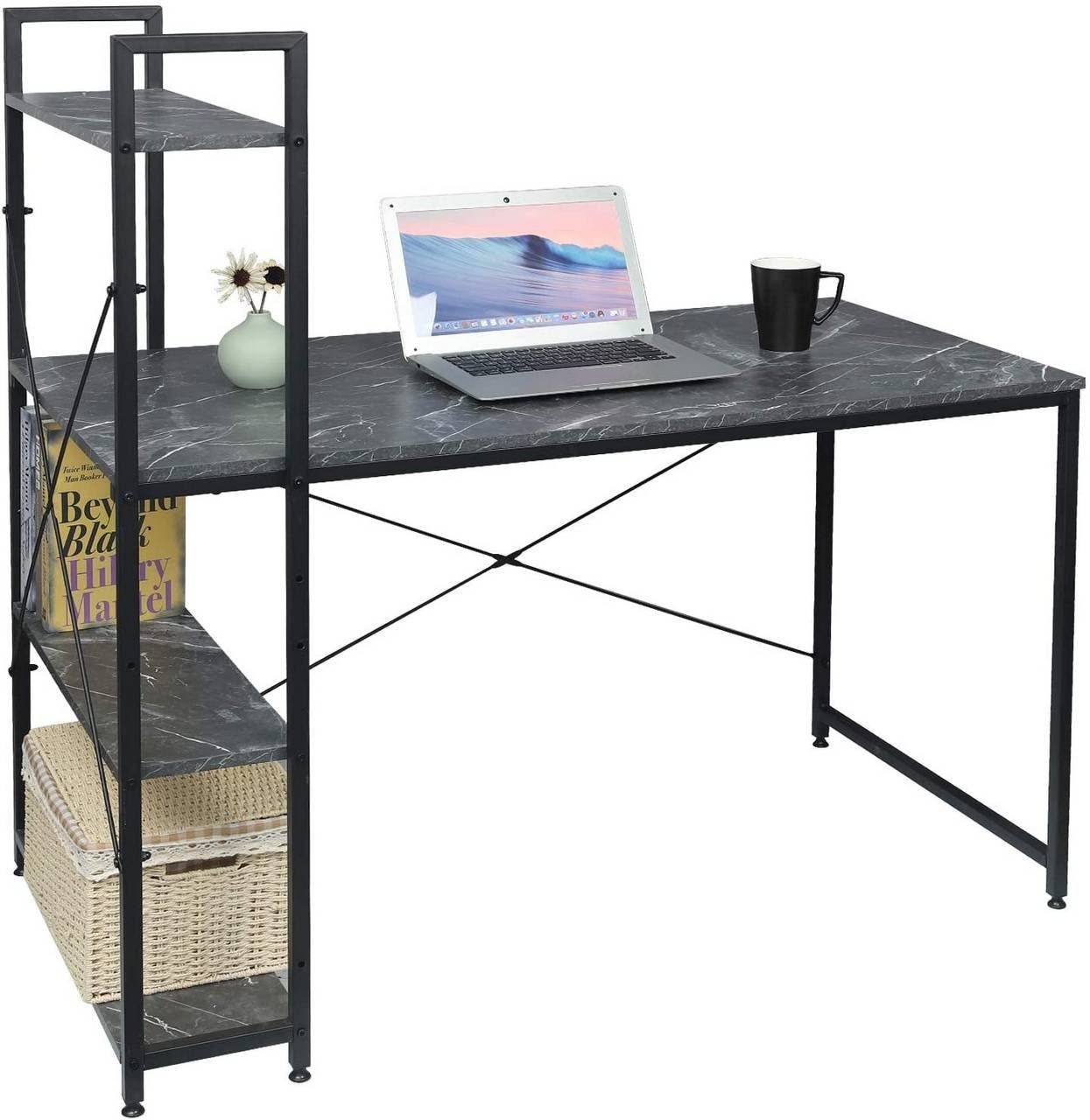 Woltu Schreibtisch Tsb01 Moderner Schreibtisch Mit Integriertem