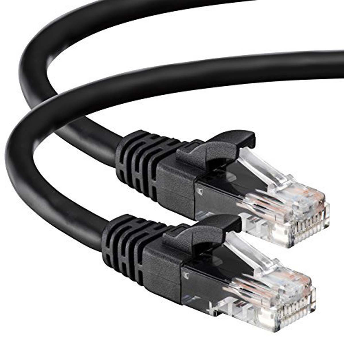Vivanco LAN-Kabel, Netzwerkkabel, LAN Kabel RJ-45 (1 cm), Patchkabel