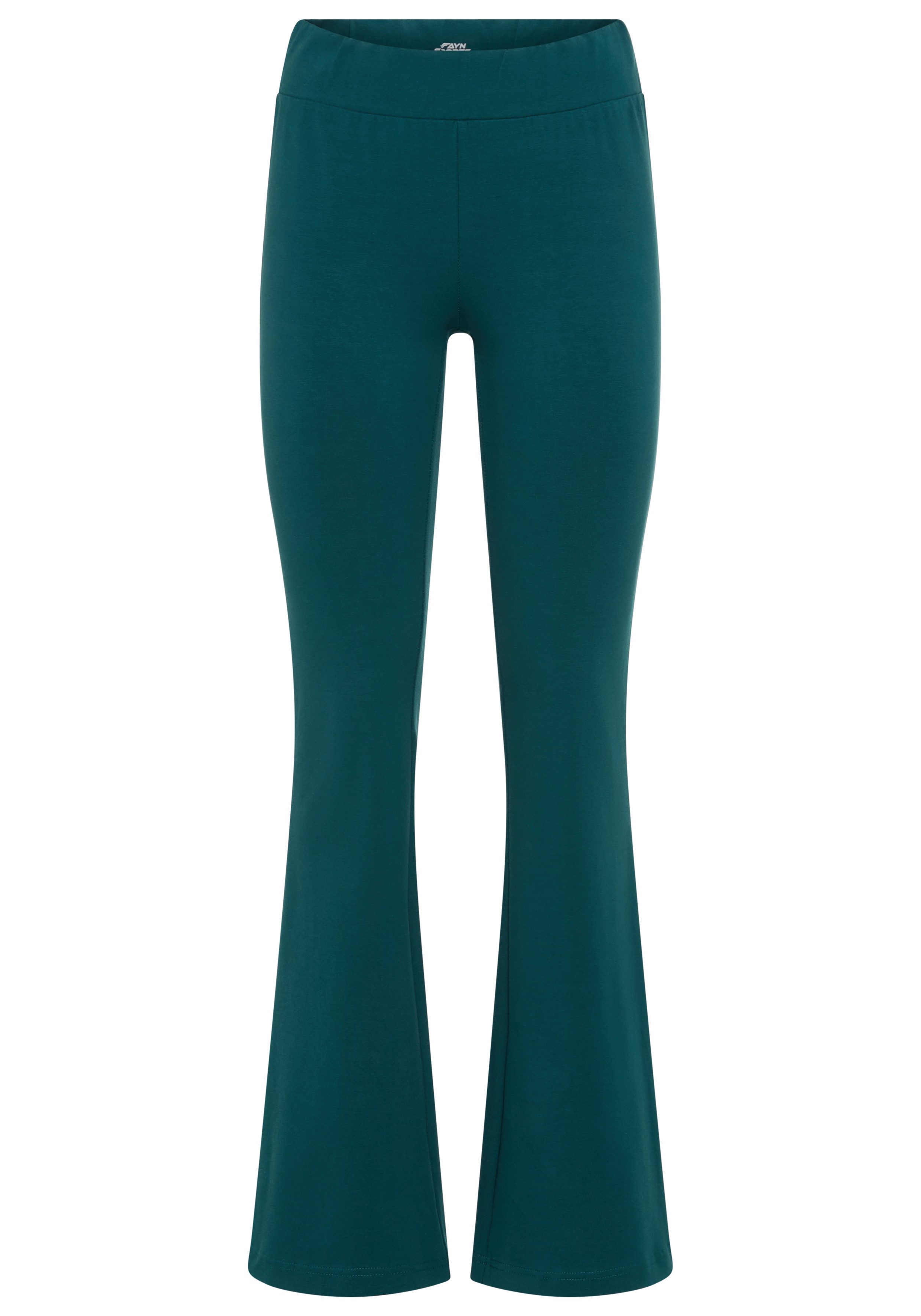 FAYN SPORTS Leggings Logo als Reflektorprint