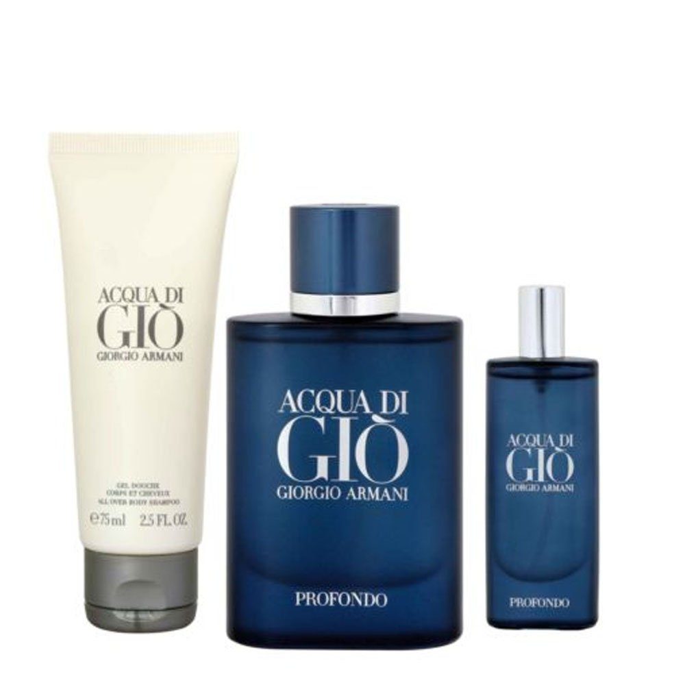 Giorgio Armani Duft-Set Giorgio Armani - Acqua di Gio Profondo Set 40 ...