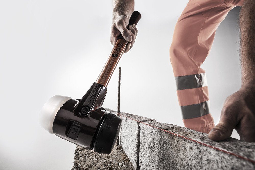 Halder KG Hammer, Schonhammer Simplex 80 mm Gummi / Superplastik