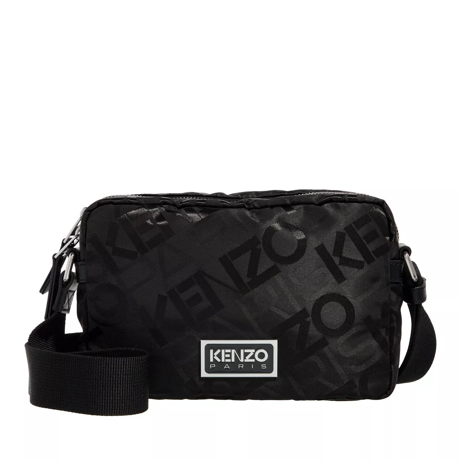 KENZO Messenger Bag black (1-tlg), Material: Synthetische Fasern ...