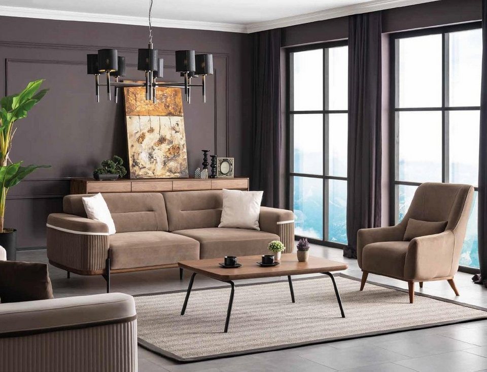 Jvmoebel Sofa Luxus Sofagarnitur Sofa Garnitur Sofas 31 Sitzer