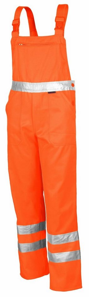 Qualitex Workwear Arbeitslatzhose Signal 1 Tlg Latzhose Warnschutz