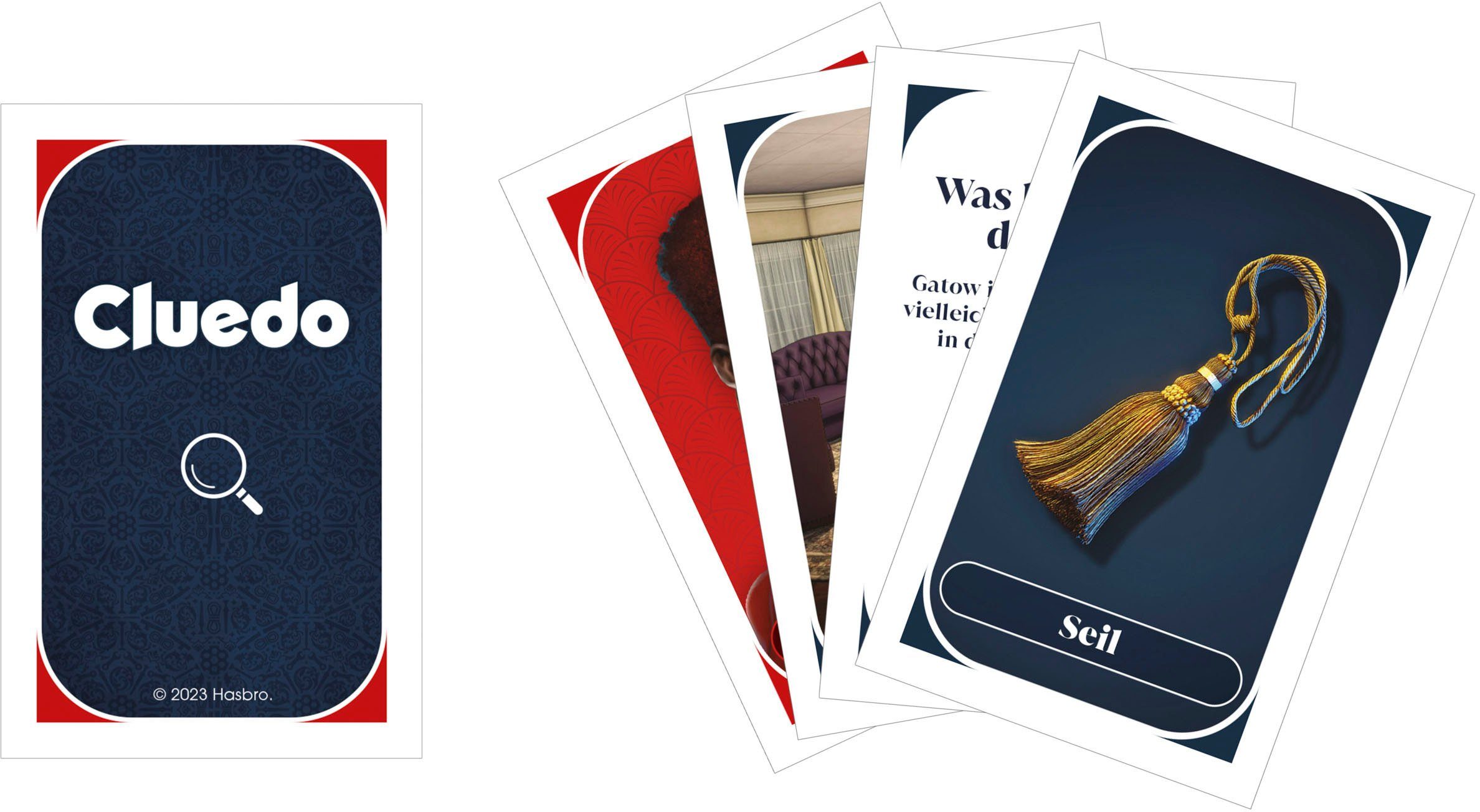 Hasbro Spiel Cluedo Das klassische Detektivspiel, Brettspiel, Game ...