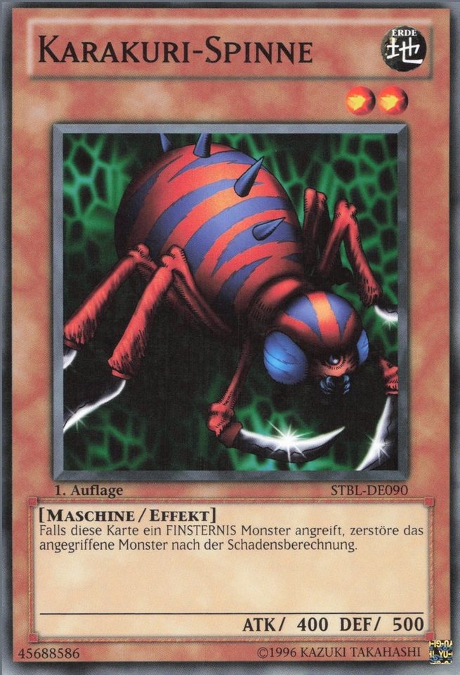 Recollectibles Sammelkarte Yugioh Karte Karakuri Spinne Yu Gi Oh