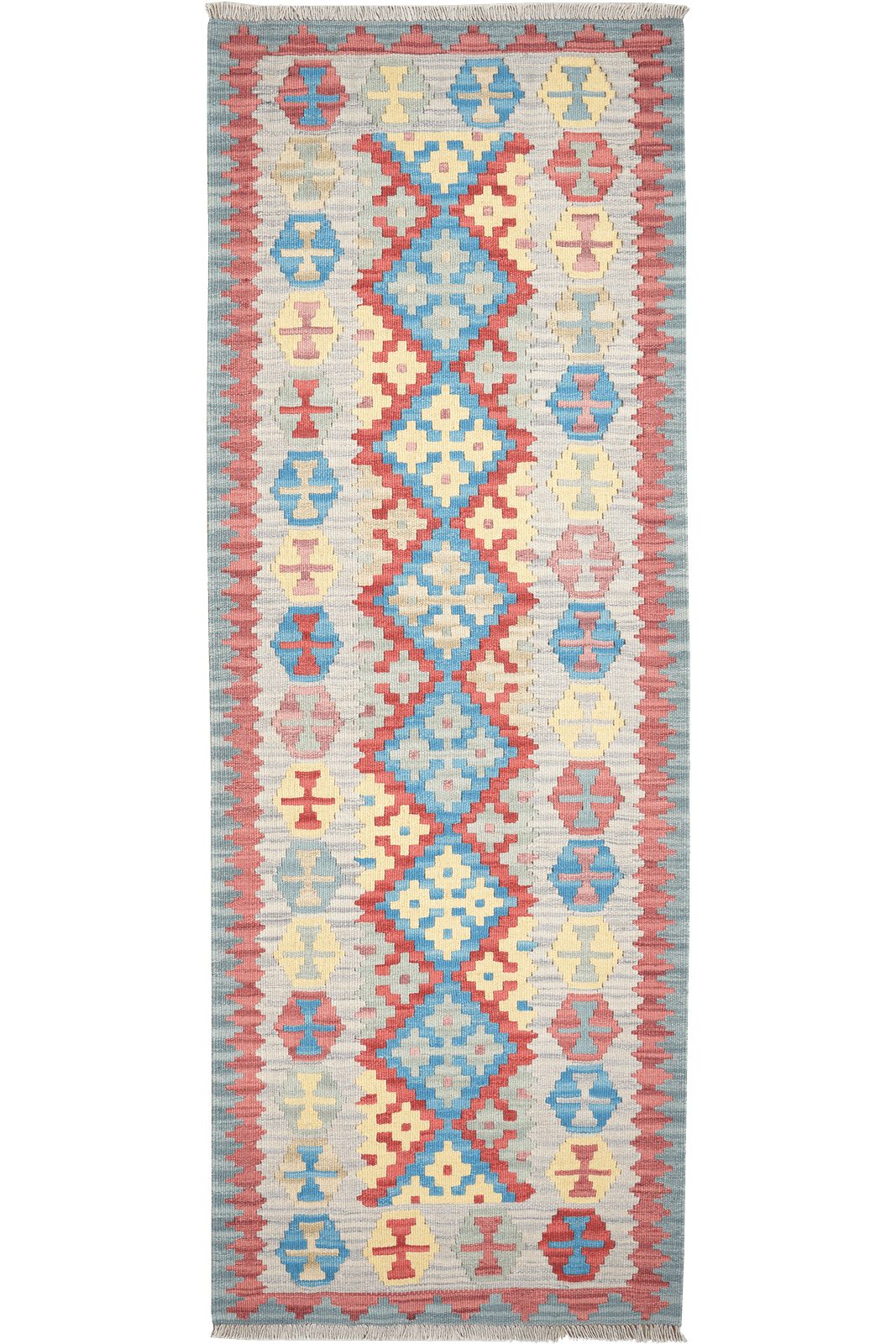 Looma Teppich Kelim Gashgai 303x89cm, rechteckig, Höhe: 5 mm, Gashgai ...