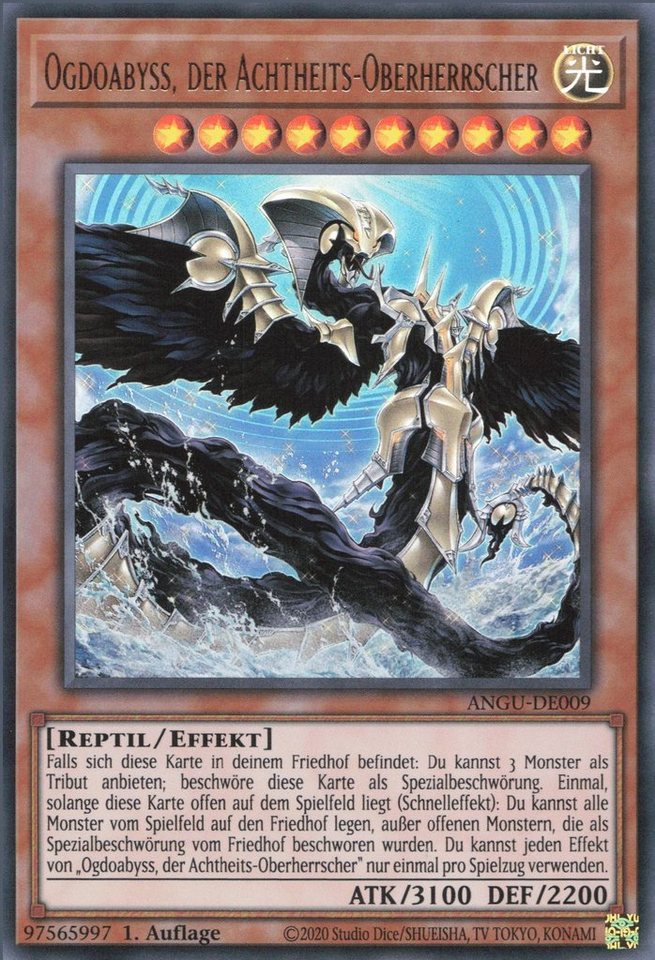 Recollectibles Sammelkarte Yugioh Karte Ogdoabyss Der Achtheits