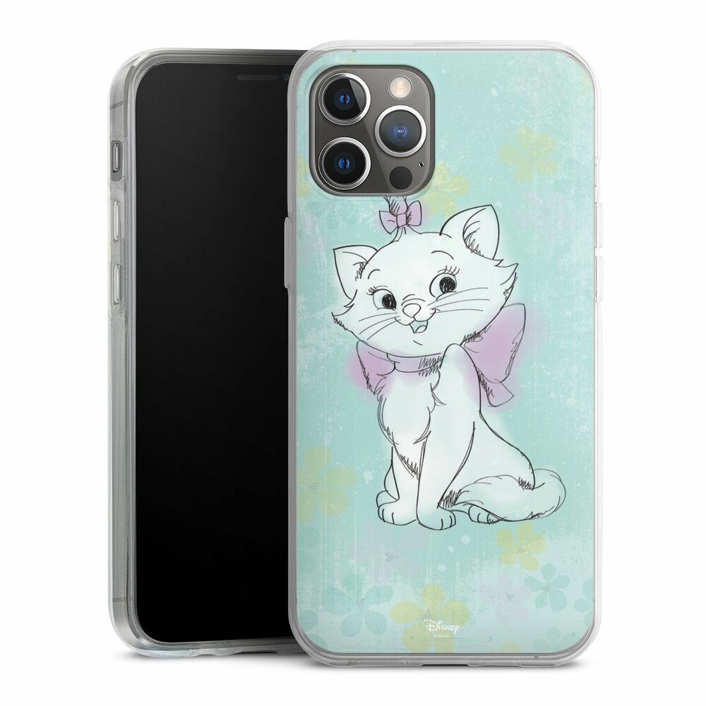 DeinDesign Handyhülle Aristocats Marie Disney Offizielles Lizenzprodukt Marie Watercolor, Apple ...