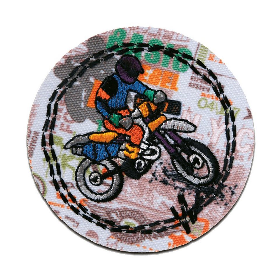 Catch The Patch Aufnäher Polyester Motorrad Biker Aufnäher