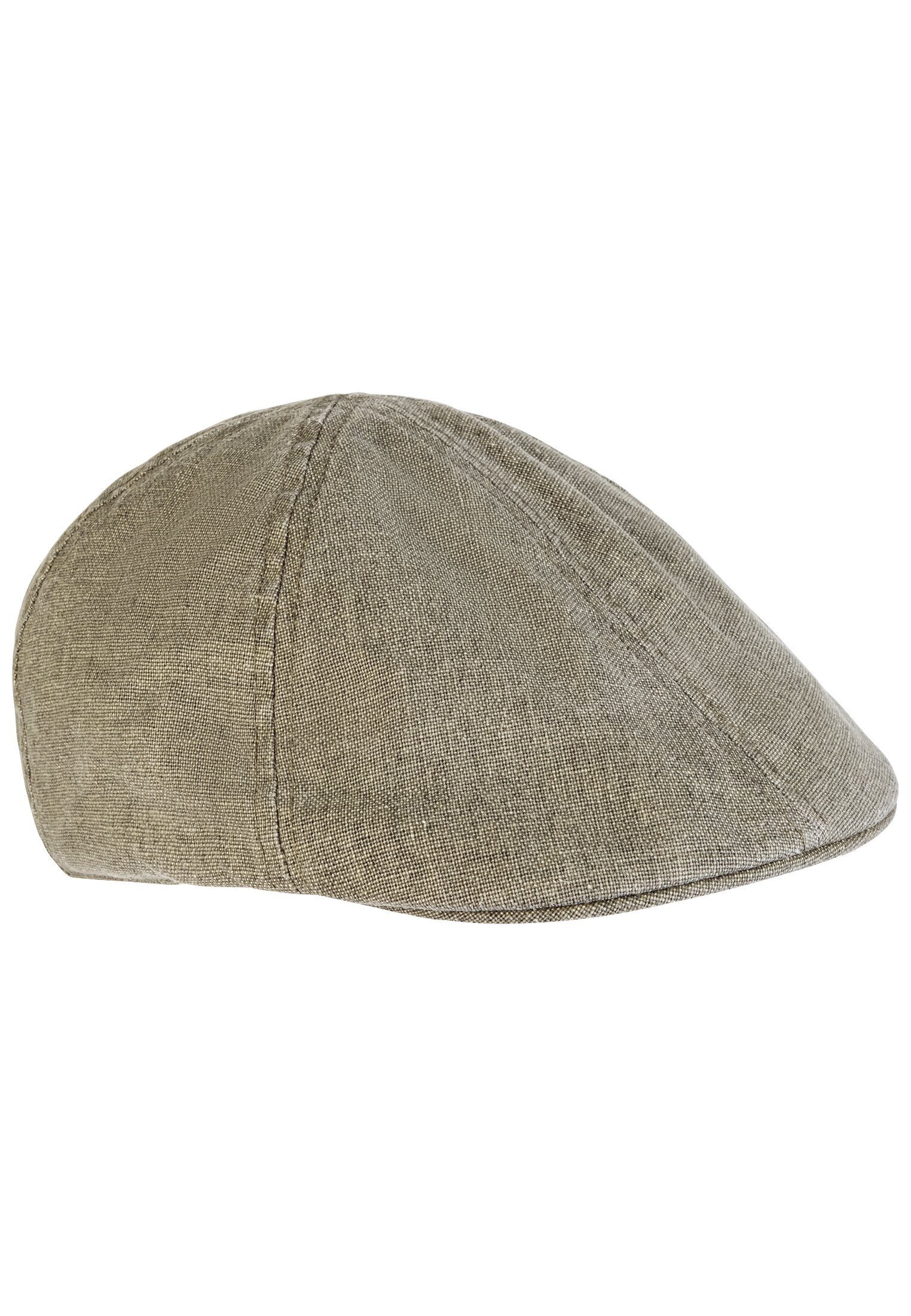 camel active Baseball Cap aus Leinen-Mix, Leichtes Baumwollfutter